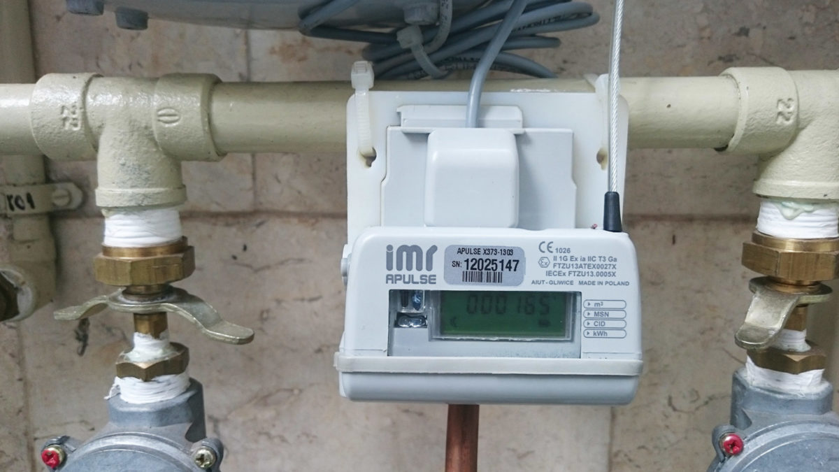 Remote readout systems for gas meters - AIUT