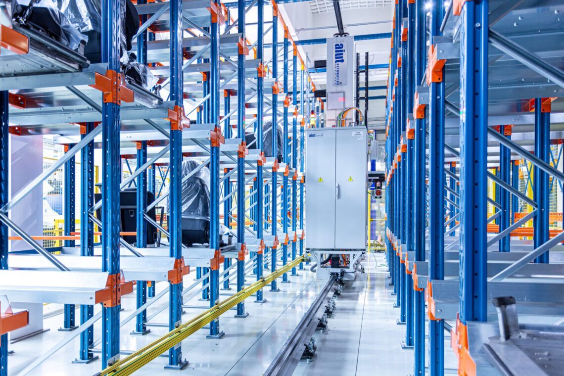 Automation of intralogistics processes in manufacturing companies