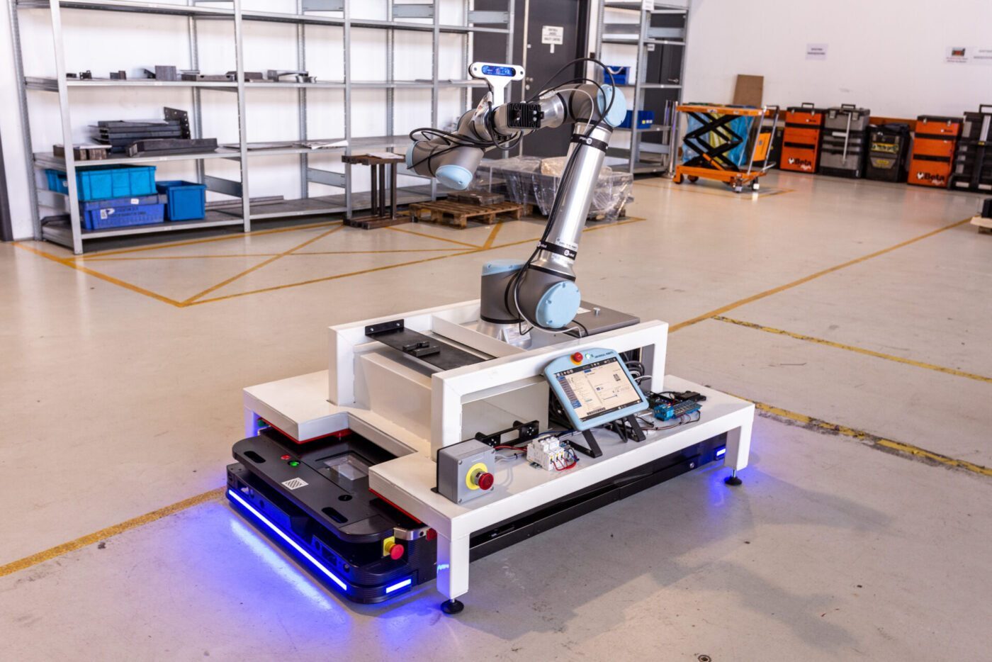 Industrial robots in production automation